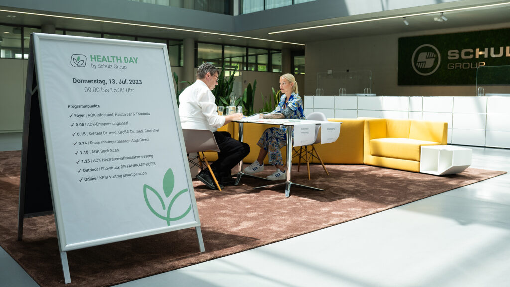 Health Day fördert das Wohlbefinden der Schulz Group Mitarbeitenden – Schulz Group